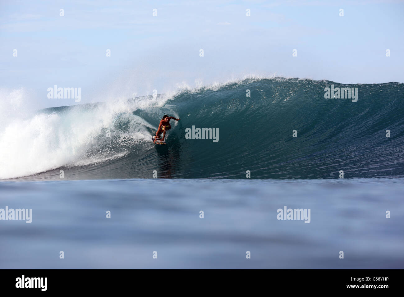 Wave waves tube inside hi-res stock photography and images - Alamy