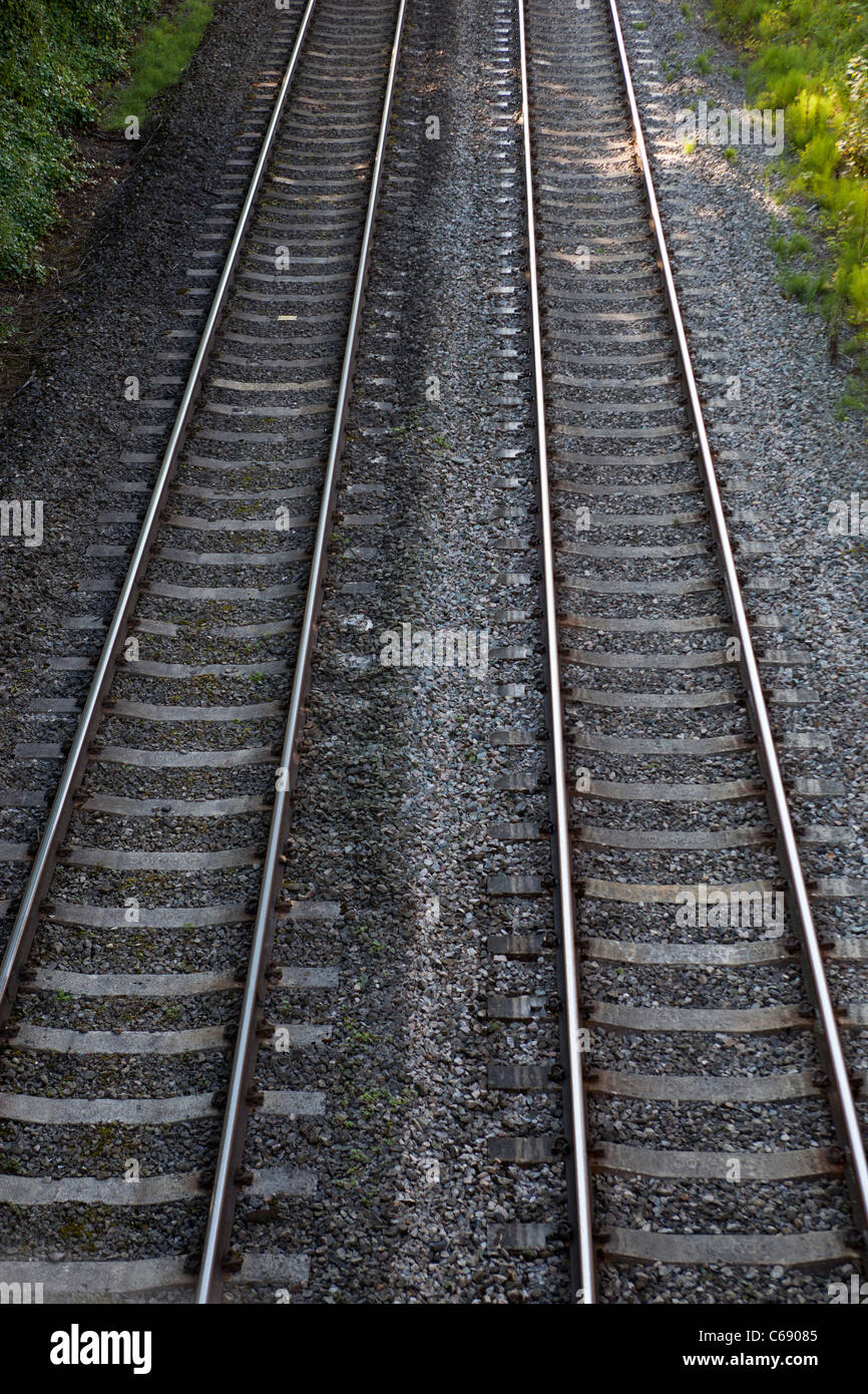 Railway railways tracks track hi-res stock photography and images - Alamy