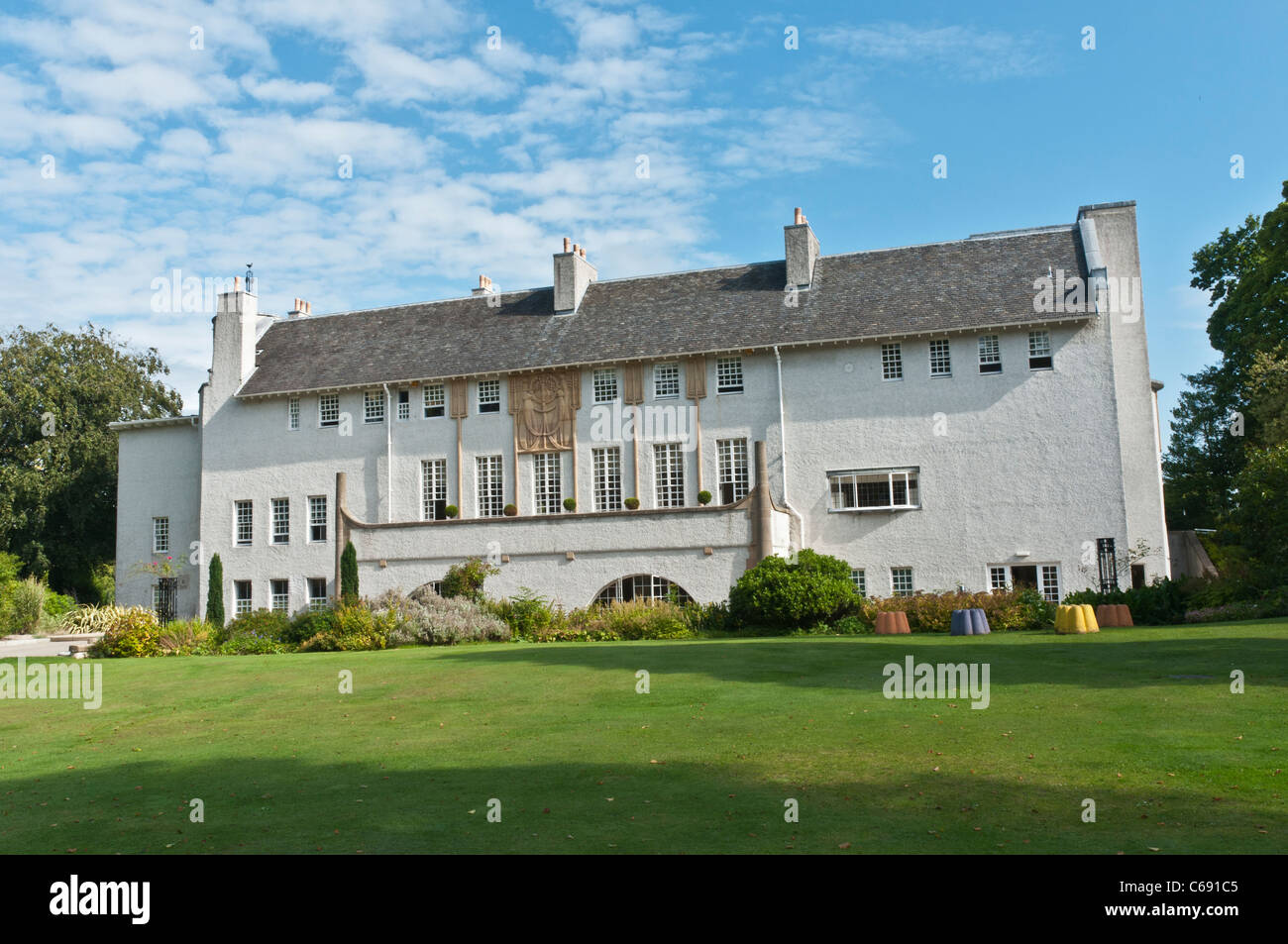 House for an Art Lover Bellahouston Park City of Glasgow Scotland Stock ...