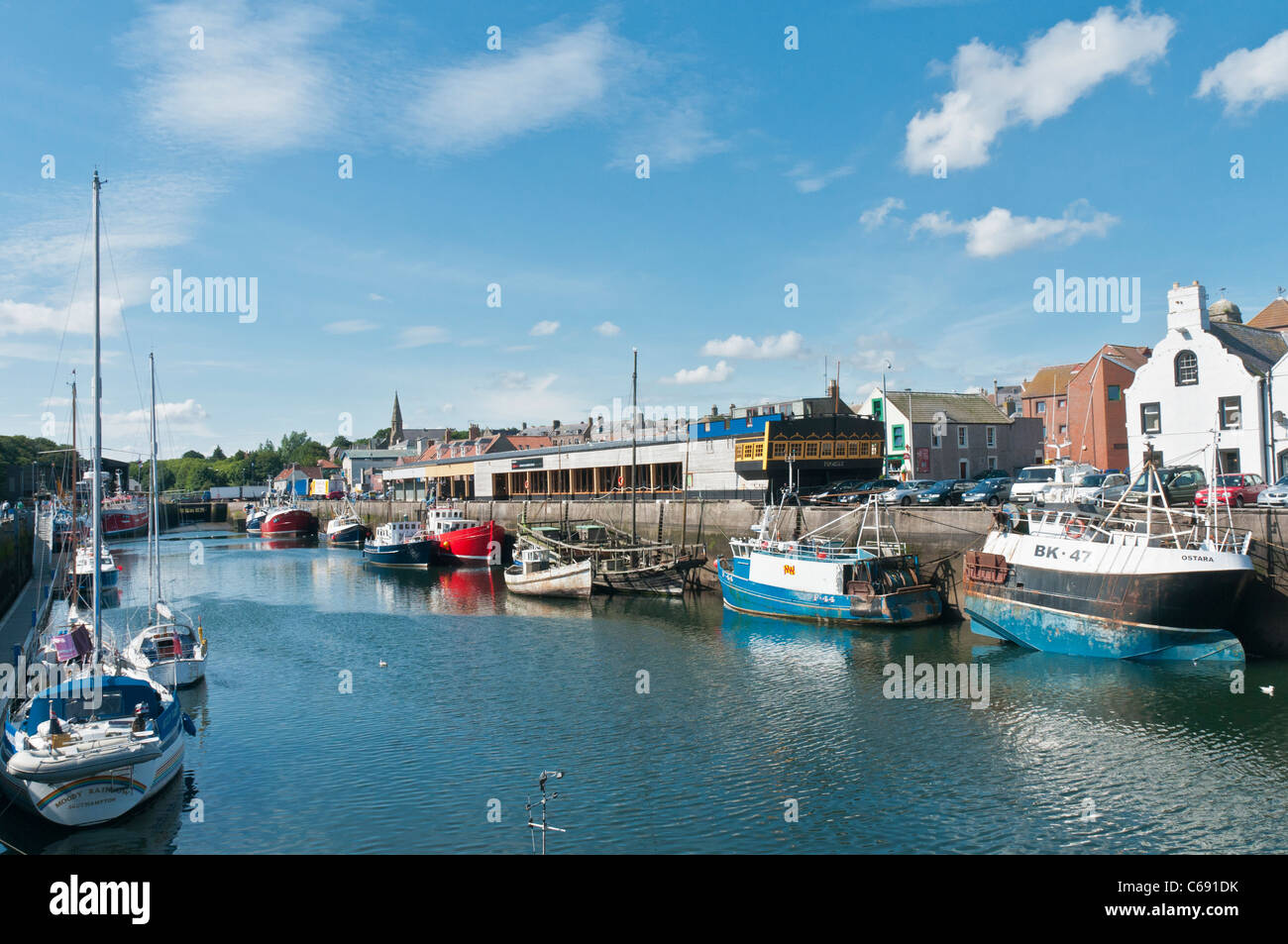 Fishing boats & maritime museum Eyemouth Scottish Borders Scotland ...