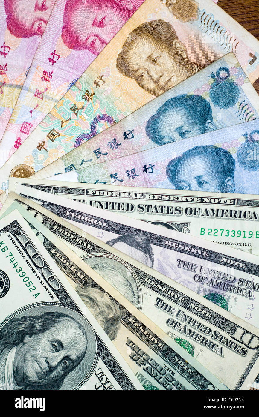 Currencies of various nations Stock Photo - Alamy