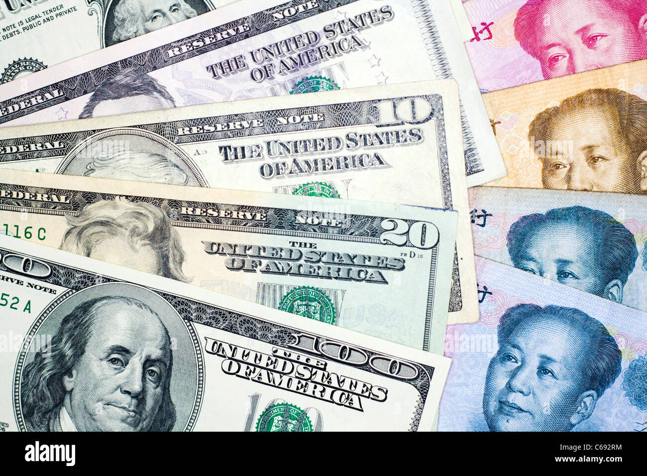 Currencies of various nations Stock Photo - Alamy