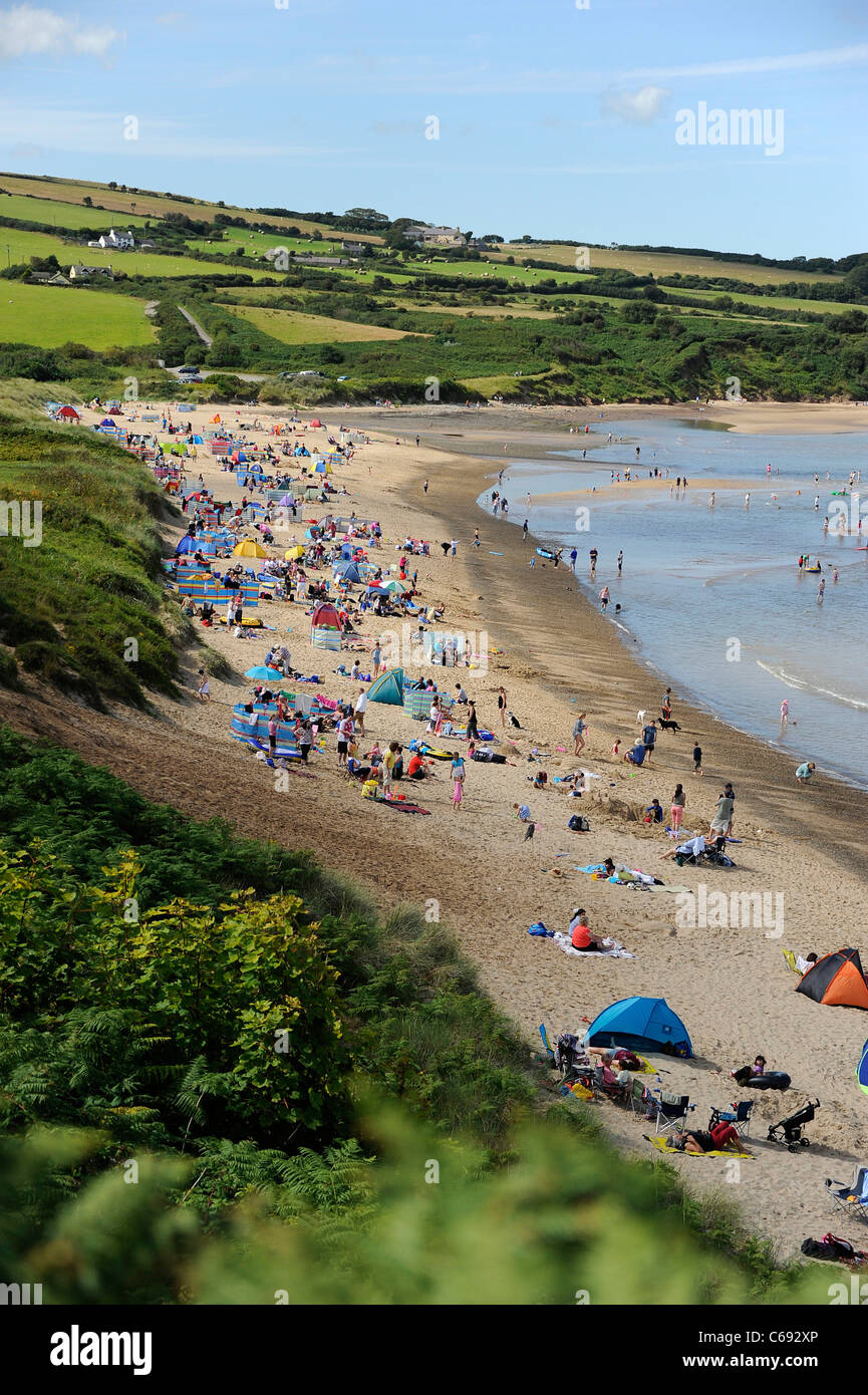 Beach At Moelfre Stock Photos & Beach At Moelfre Stock Images - Alamy
