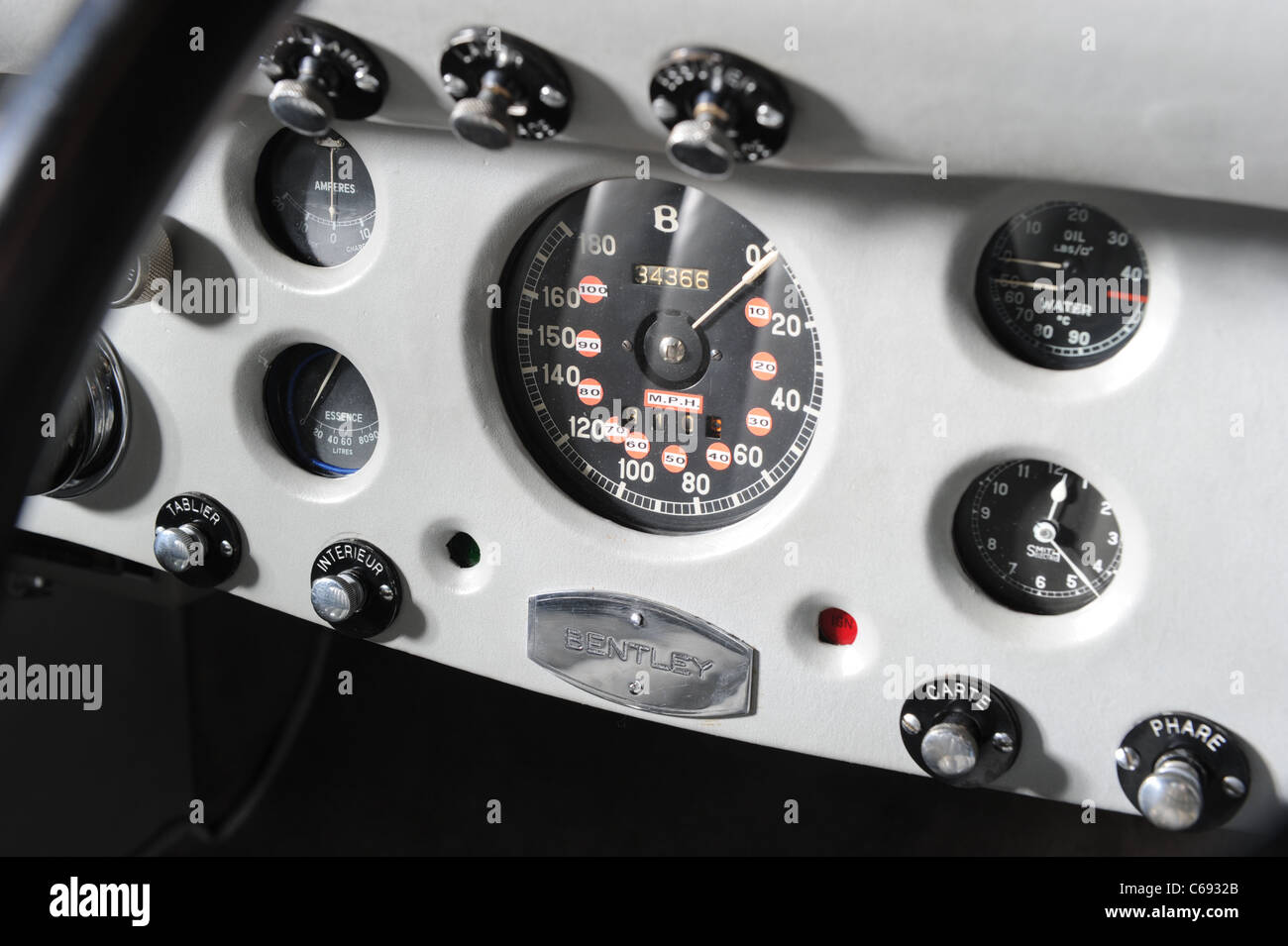 1938 Bentely 4 1/4 litre coupe, ex paris show car de villars body Stock ...