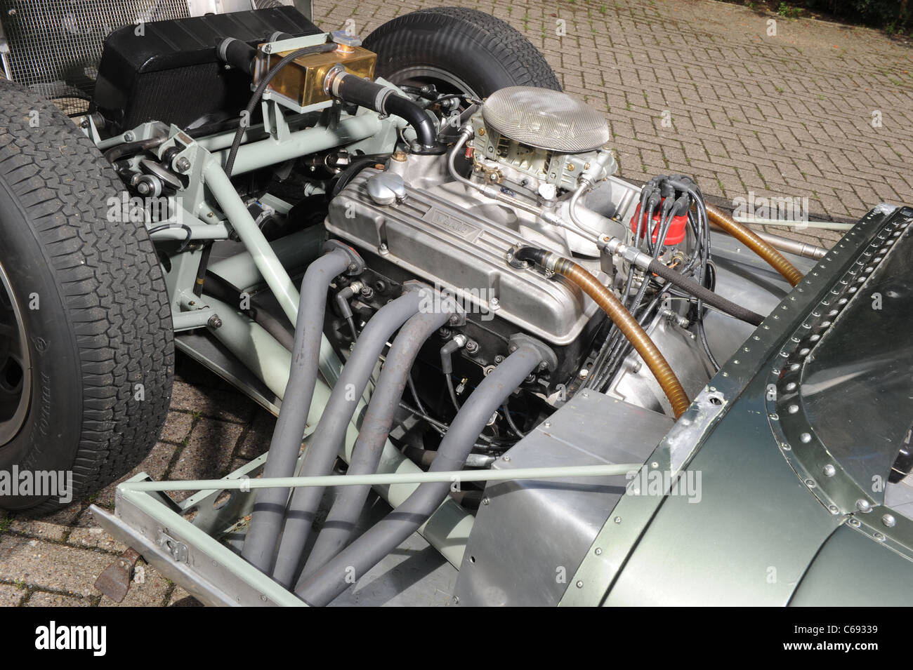 1959 Lister chevrolet racing car Stock Photo - Alamy