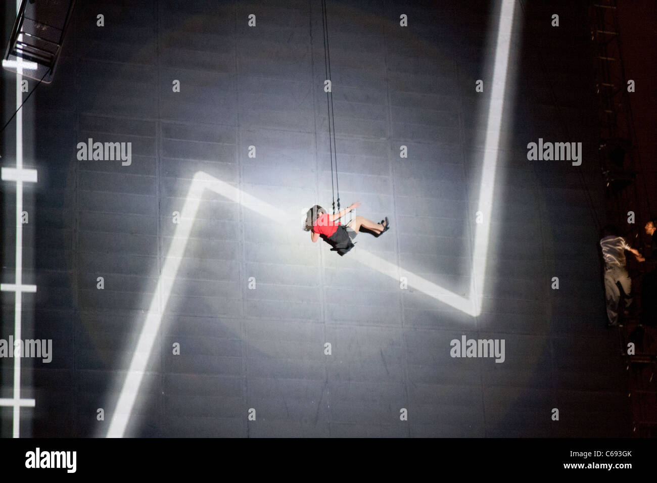 Wired Aerial Theatre As the World Tipped performance grand finale.Wired ...