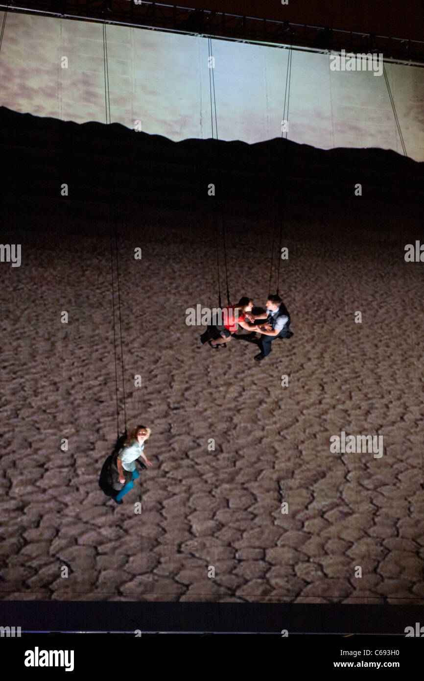 Wired Aerial Theatre As the World Tipped performance grand finale.Wired ...