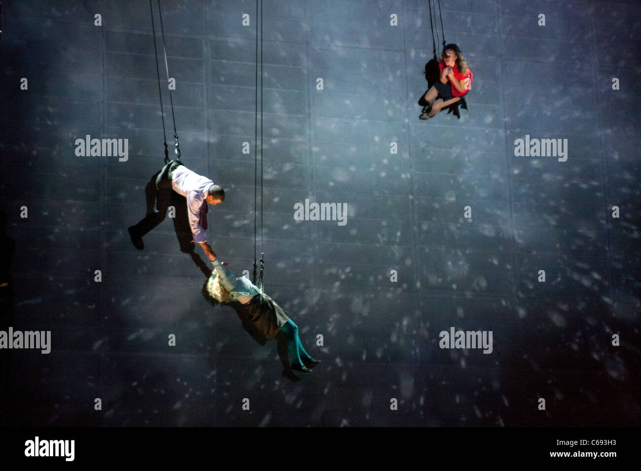 Wired Aerial Theatre As the World Tipped performance grand finale.Wired ...