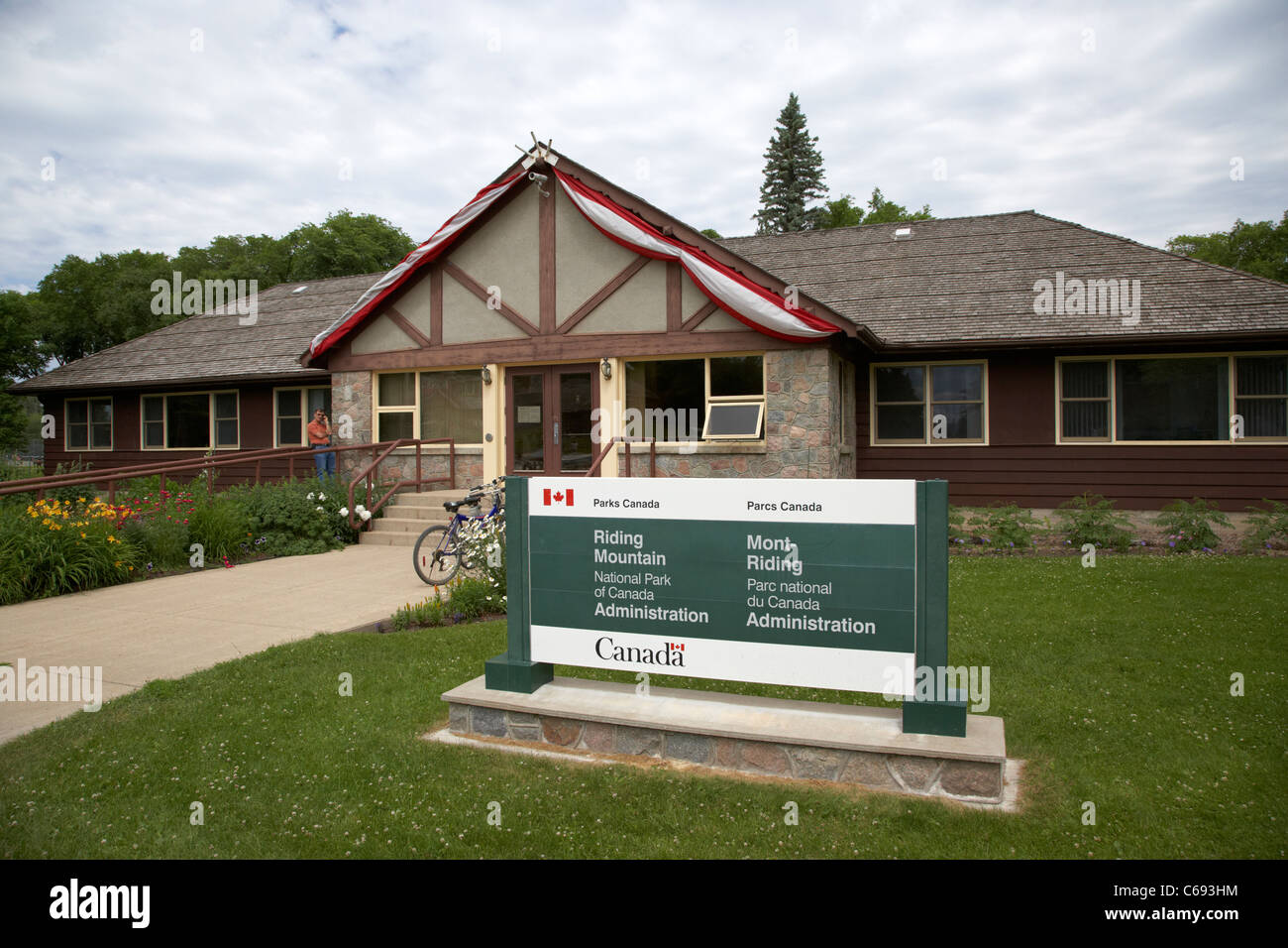 riding mountain national park administration building wasagaming ...