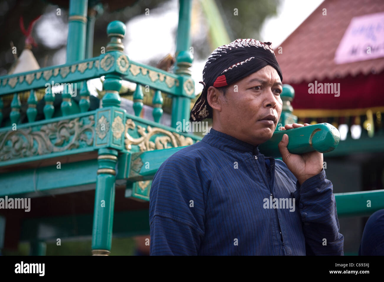Man from Wonolelo Village Stock Photo - Alamy