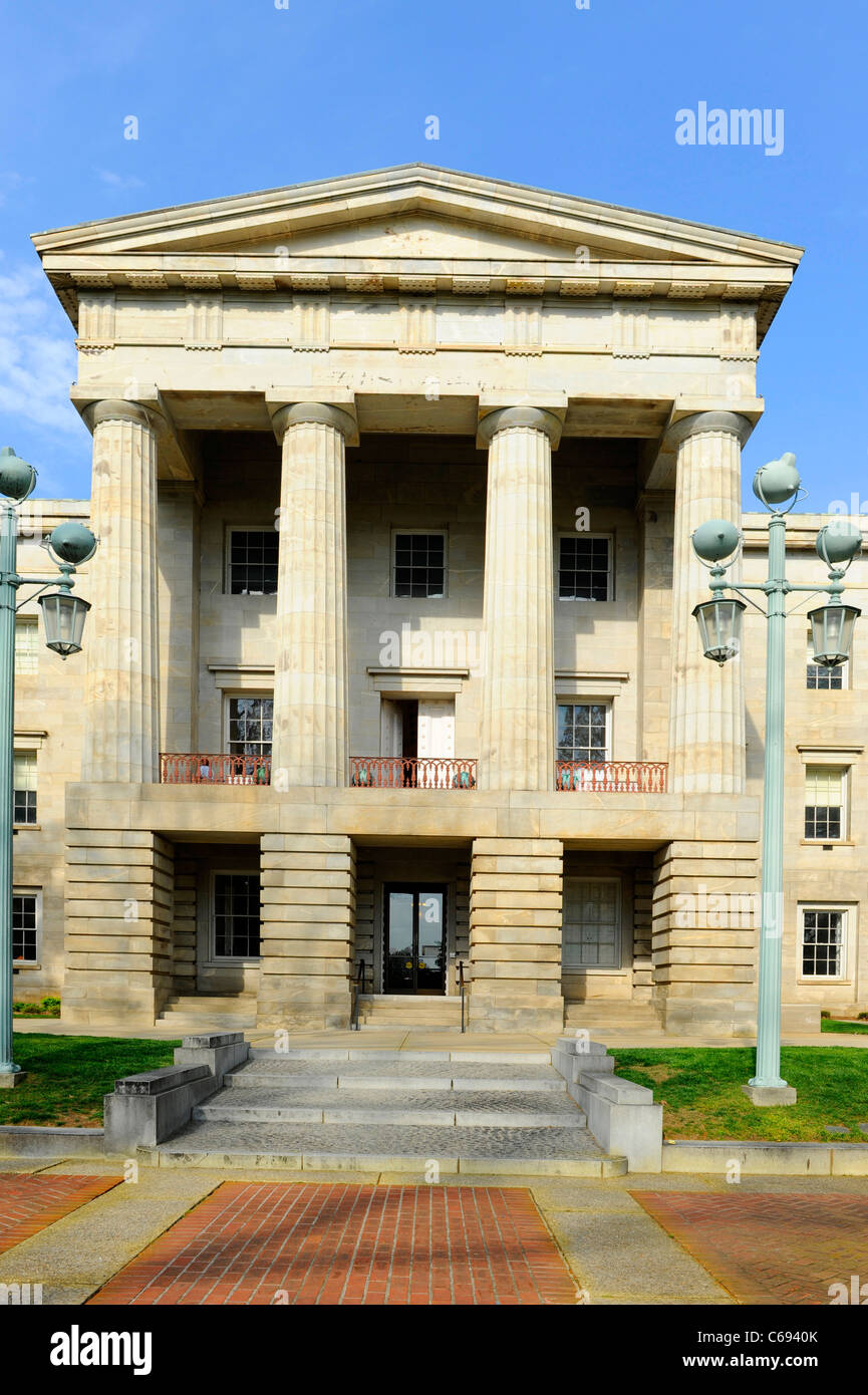 State Capitol Building complex at Raleigh North Carolina Stock Photo ...