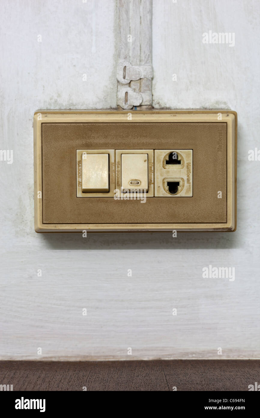 Light switches hi-res stock photography and images - Alamy