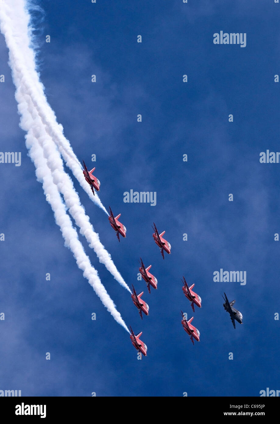 Red arrows at cromer hi-res stock photography and images - Alamy