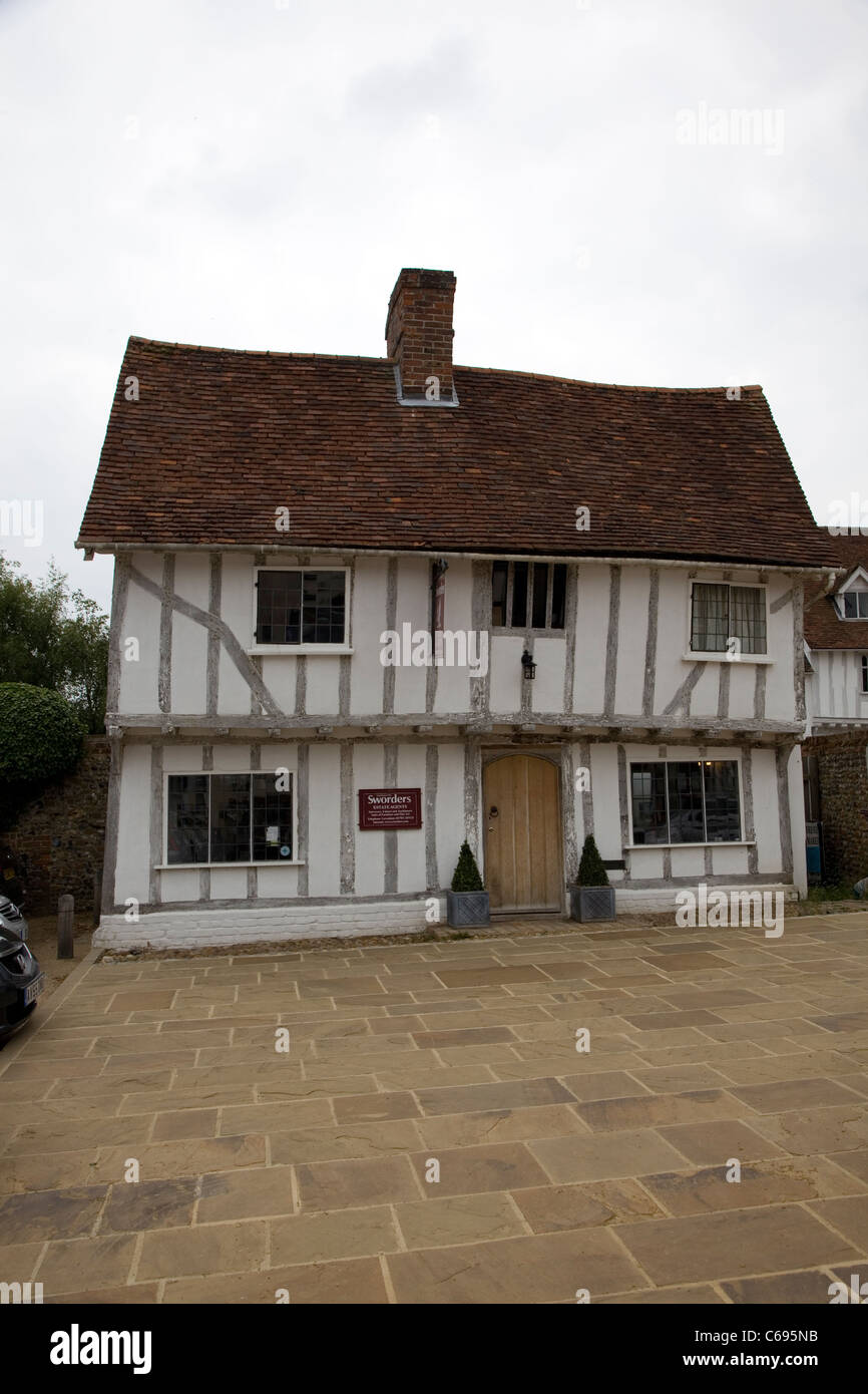 Ancient building, Lavenham Village, Suffolk England Stock Photo - Alamy