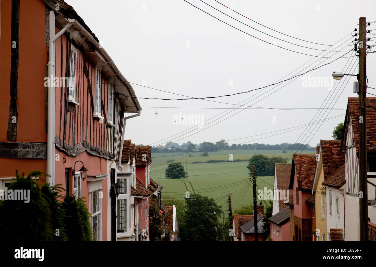 Ancient building, Lavenham Village, Suffolk England Stock Photo - Alamy