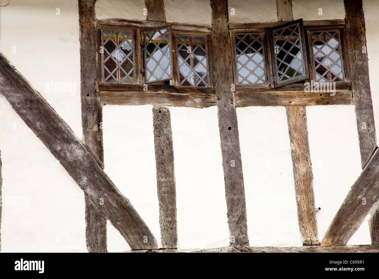 Ancient building, Lavenham Village, Suffolk England Stock Photo - Alamy