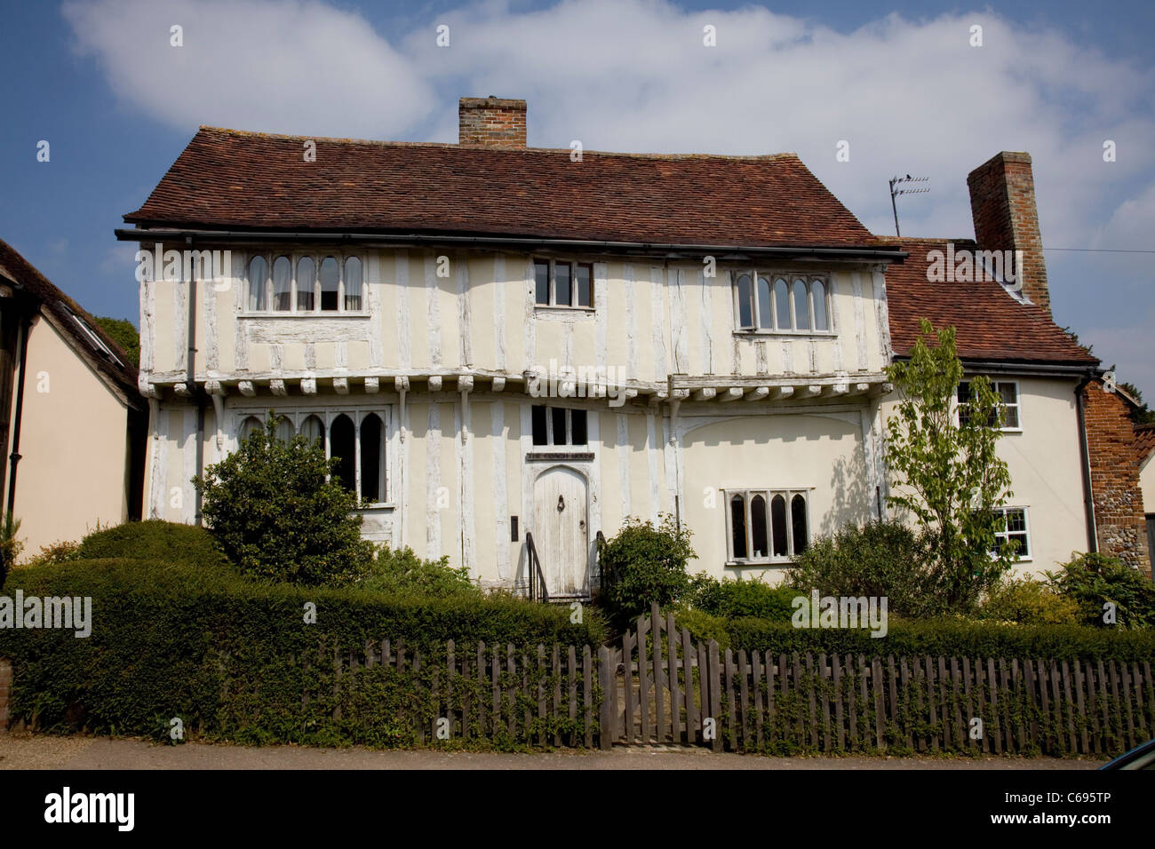 Ancient building, Lavenham Village, Suffolk England Stock Photo - Alamy