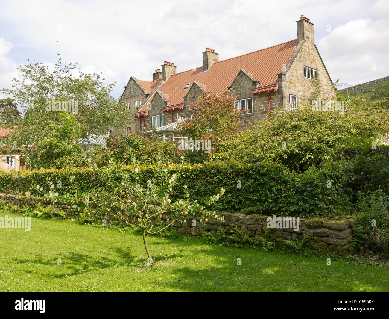 Botton Hall in Botton Village, a home for disabled owned by the ...