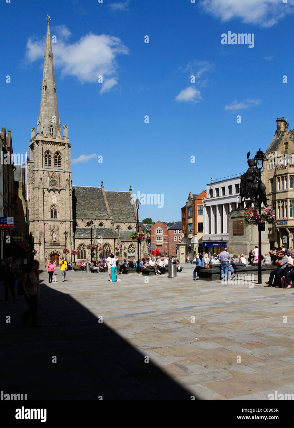 Durham Market Place Stock Photos & Durham Market Place Stock Images - Alamy