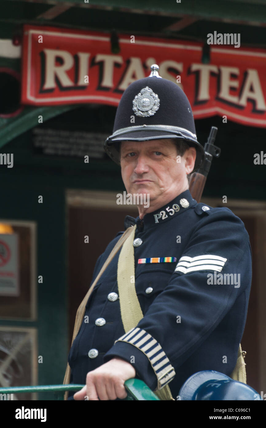 1940s Re-enactment Weekend at the National Tramway Museum in Crich ...