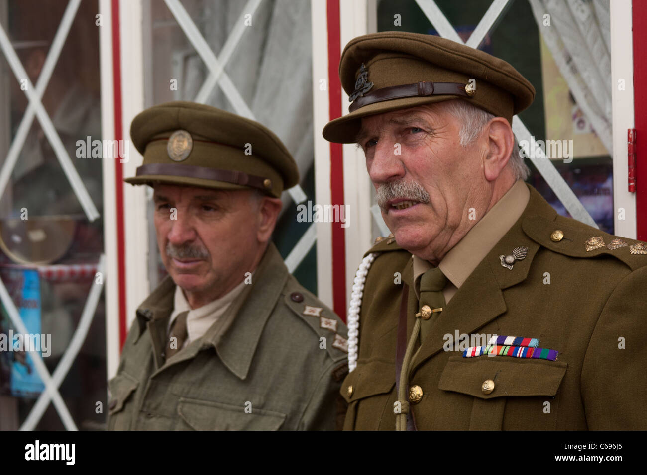 1940s Re-enactment Weekend at the National Tramway Museum in Crich ...