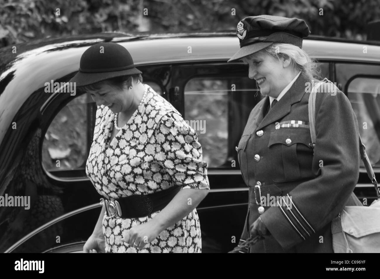 Crich 1940s Weekend - August 2011 Stock Photo - Alamy
