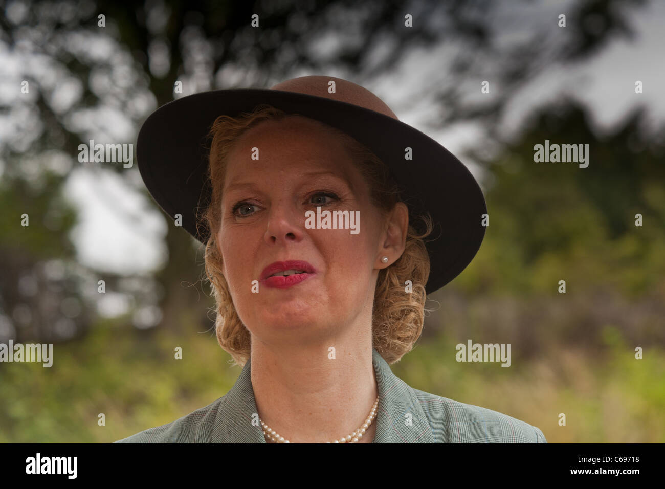 Crich 1940s Weekend - August 2011 Stock Photo - Alamy