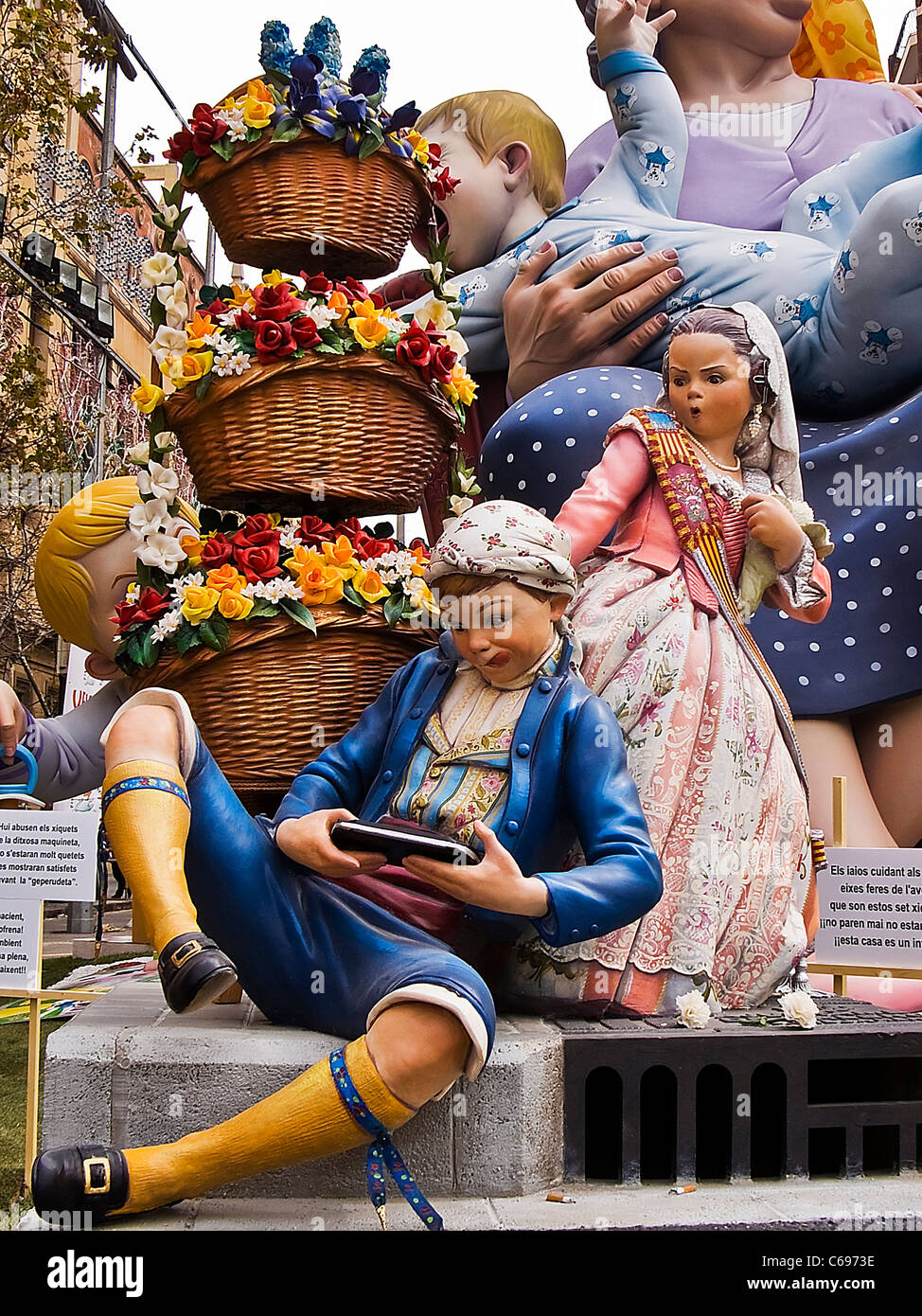 Falla monument hi-res stock photography and images - Alamy