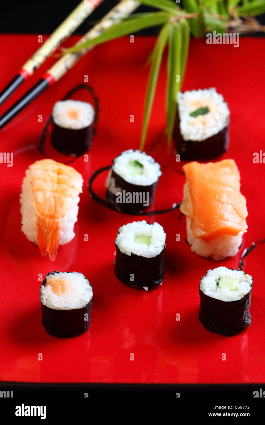 Japanese sushi hi-res stock photography and images - Alamy