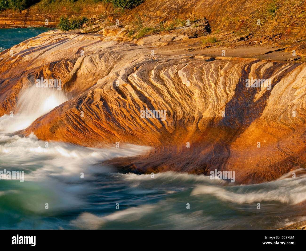 Pictured Rocks National Lakeshore is a U.S. National Lakeshore at ...
