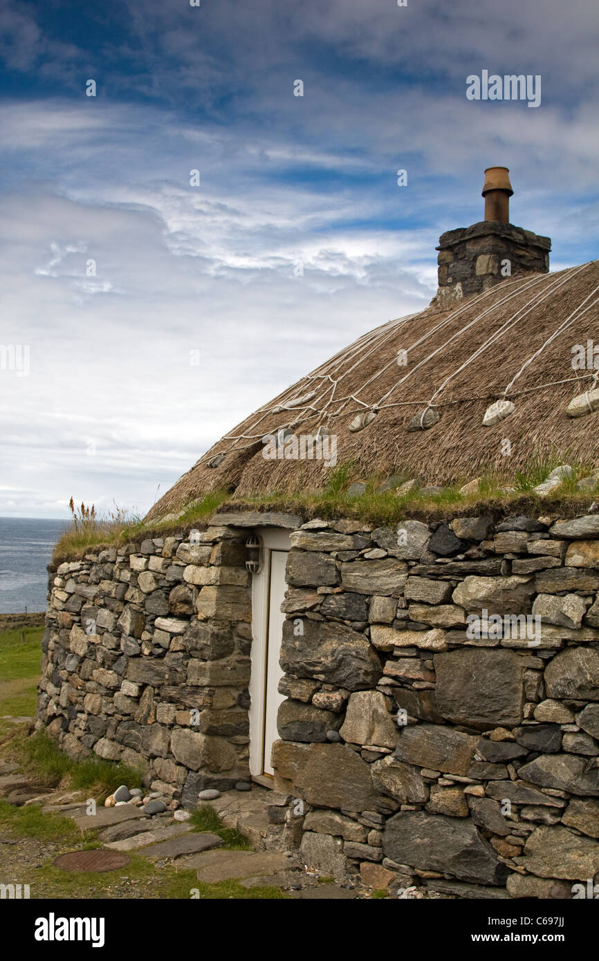 Blackhouse on Isle of Lewis, Hebrides, Scotland Stock Photo - Alamy