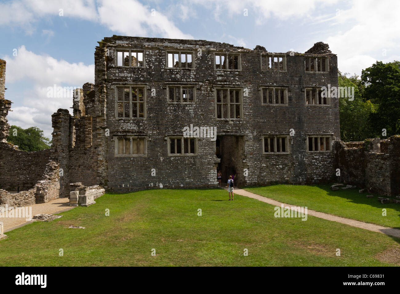 Berry Pomeroy castle in Devon Stock Photo - Alamy