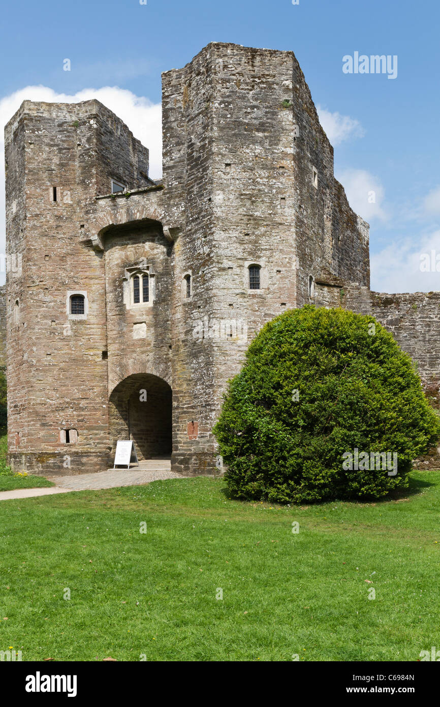 Berry Pomeroy castle in Devon Stock Photo - Alamy