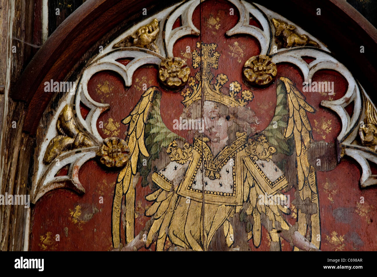 Medieval rood screen hi-res stock photography and images - Alamy