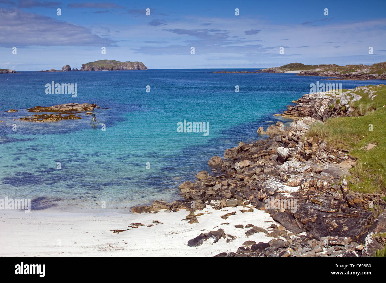 Bosta Beach, Isle of Bernera, Lewis, The Hebrides, Scotland Stock Photo ...