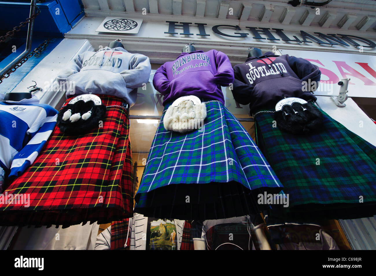 Tartan kilt kilts hi-res stock photography and images - Alamy