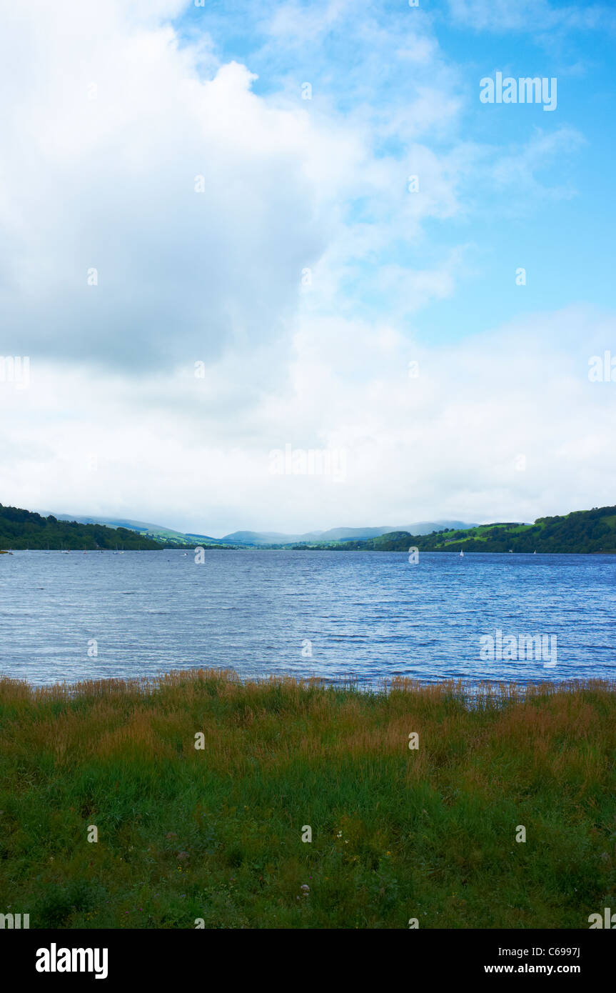 Northern Edge of Bala Lake Gwynedd North Wales UK Stock Photo - Alamy