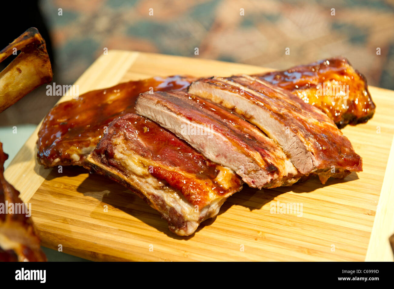 Pork rib roast Stock Photo - Alamy
