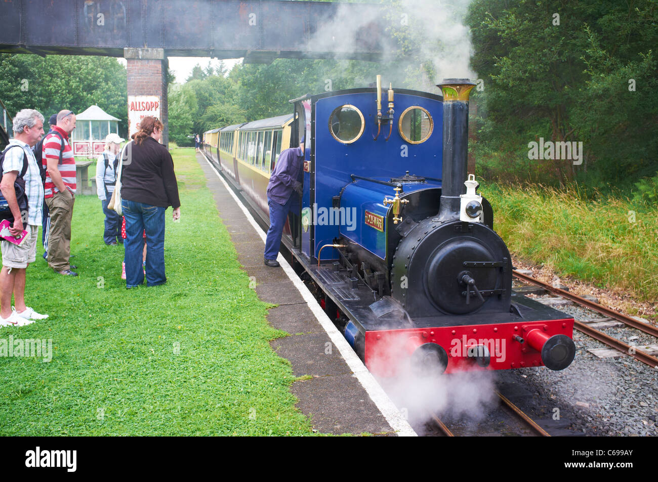 Bala Lake Railway Station North Wales UK Stock Photo - Alamy