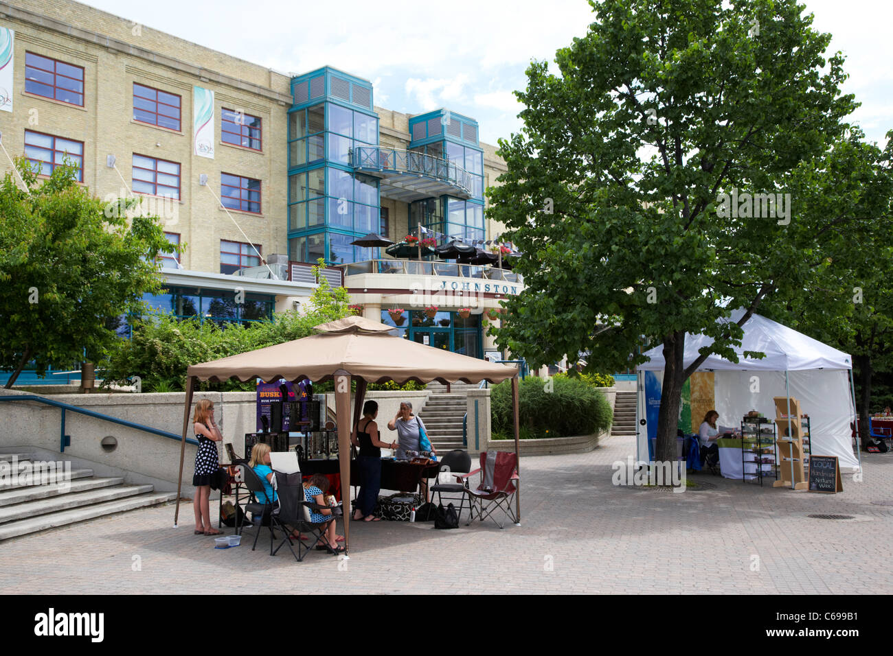 the forks market stalls and johnston terminal Winnipeg Manitoba Canada ...