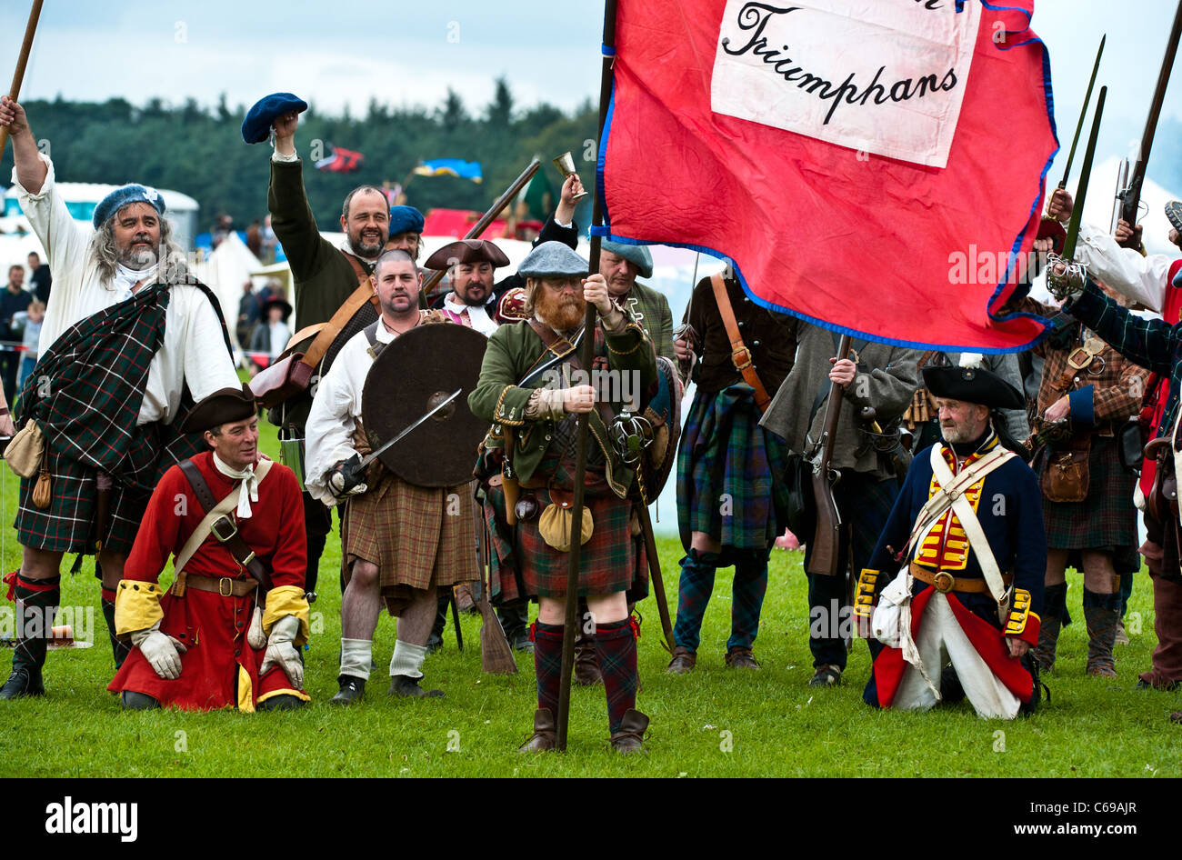 Scotland's Festival of History in Lanark Stock Photo - Alamy