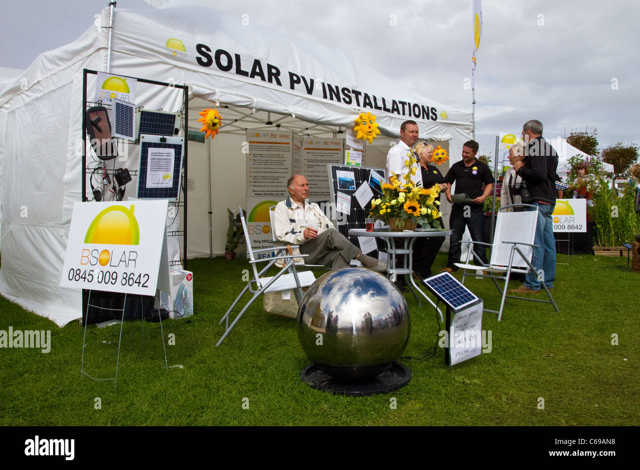 Selling Solar Power at the 28th Southport Flower Show Showground ...
