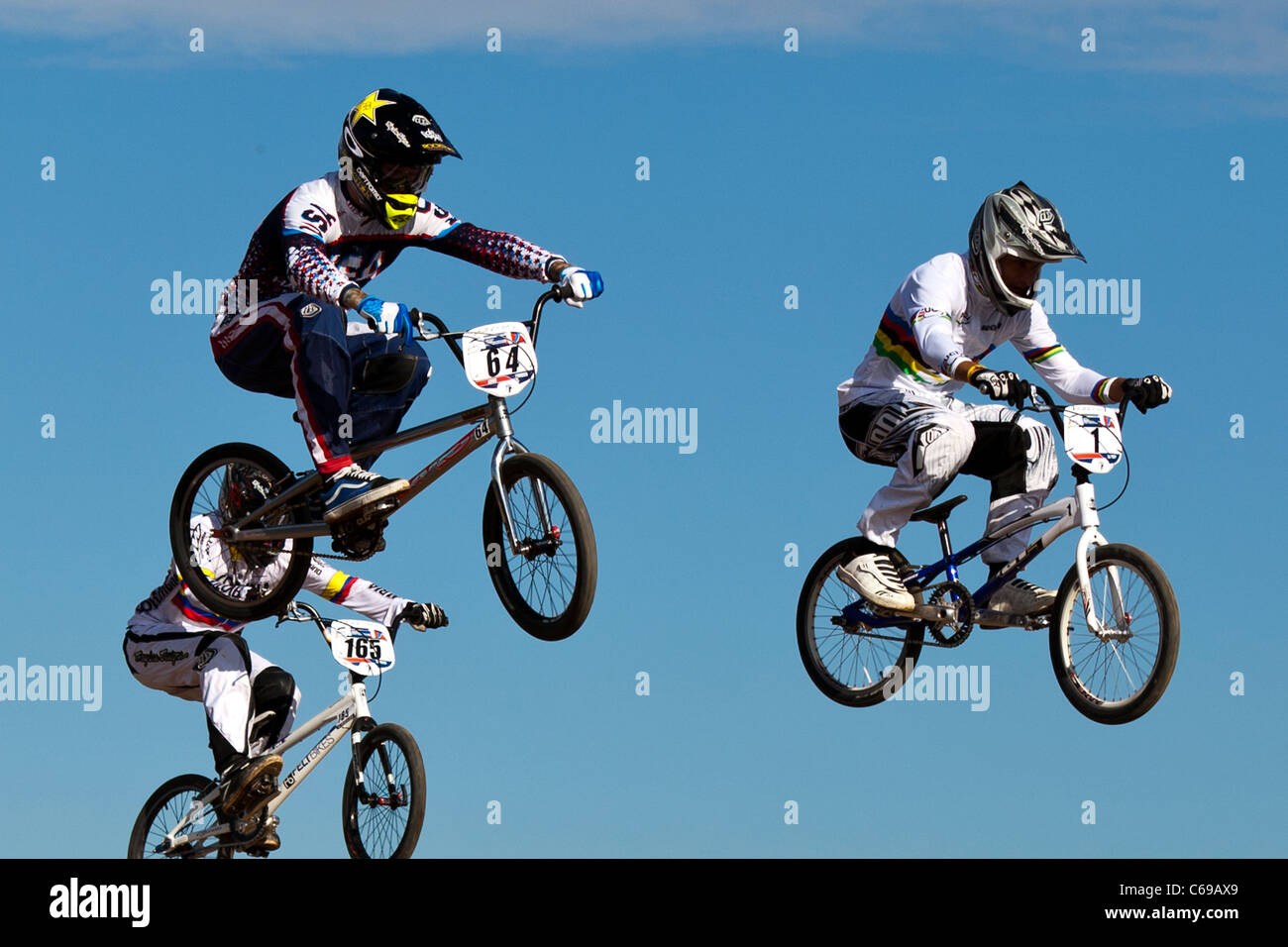 Joris DAUDET (No.1) of France, Nicholas LONG (No.64) of United States ...