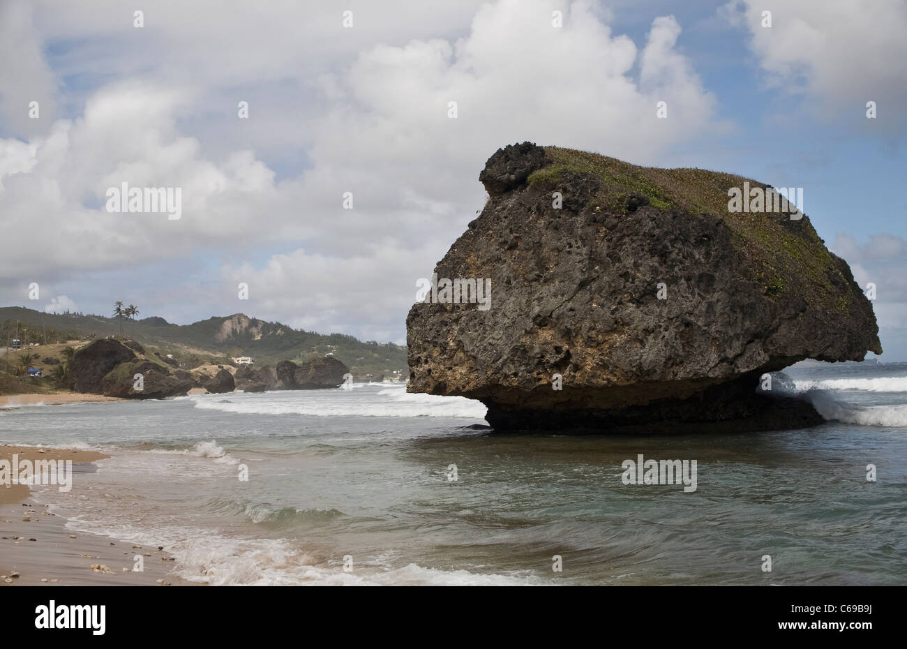 Bathsheba Beach, Barbados Stock Photo - Alamy