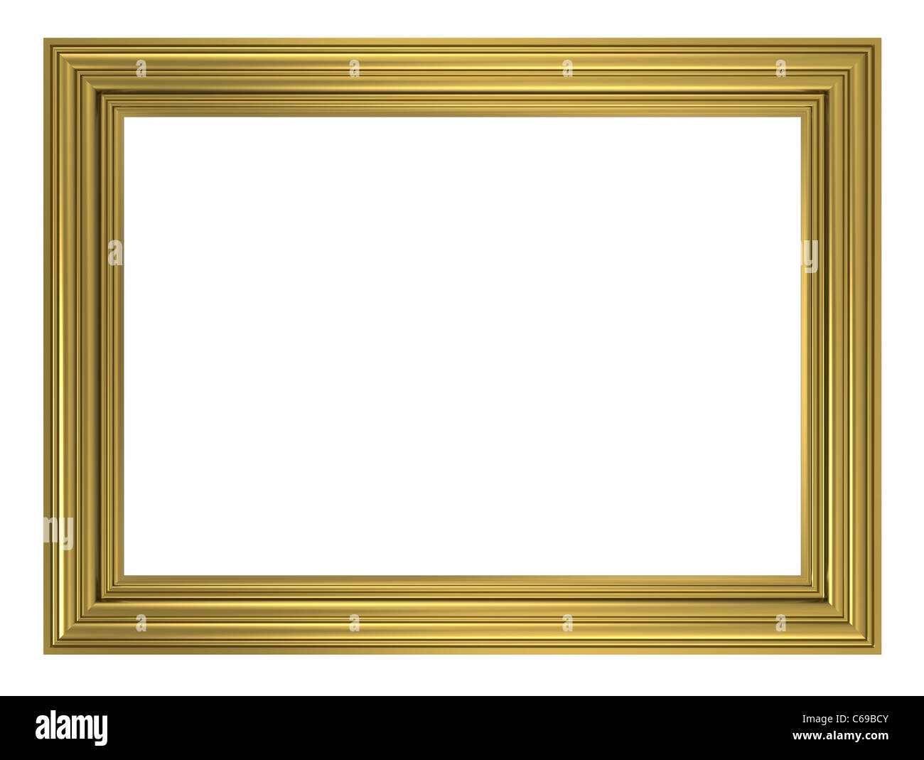 Gold Border Psd