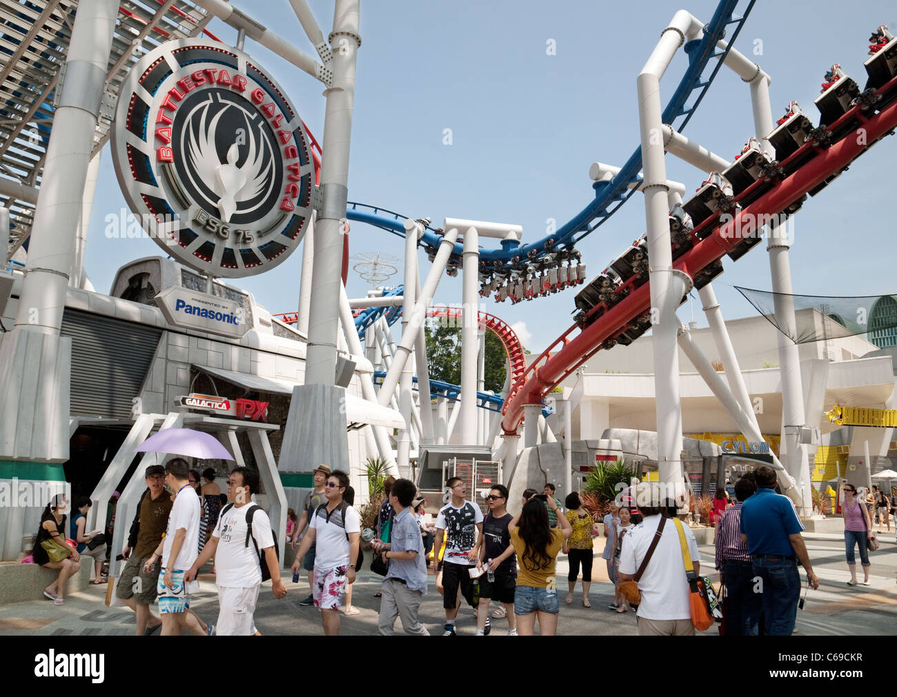 Singapore theme park High Resolution Stock Photography and Images - Alamy