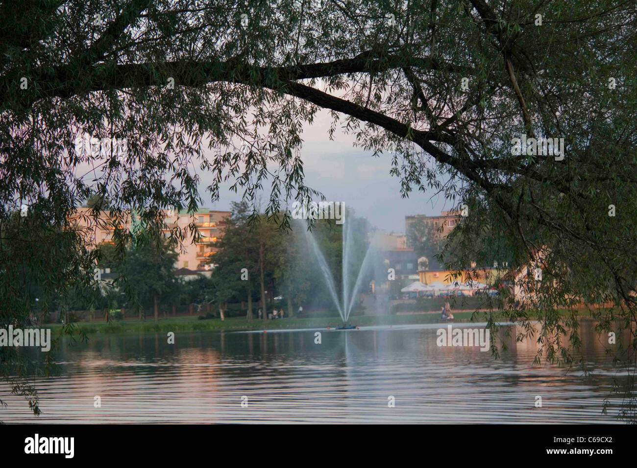 Lake Jeziorak, Ilawa, Polish Lake District Mazury Poland EU Stock Photo ...
