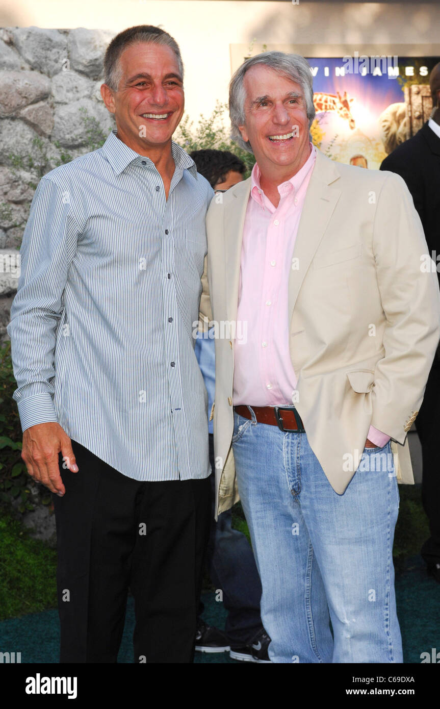 Tony Danza, Henry Winkler at arrivals for ZOOKEEPER Premiere, Regency ...