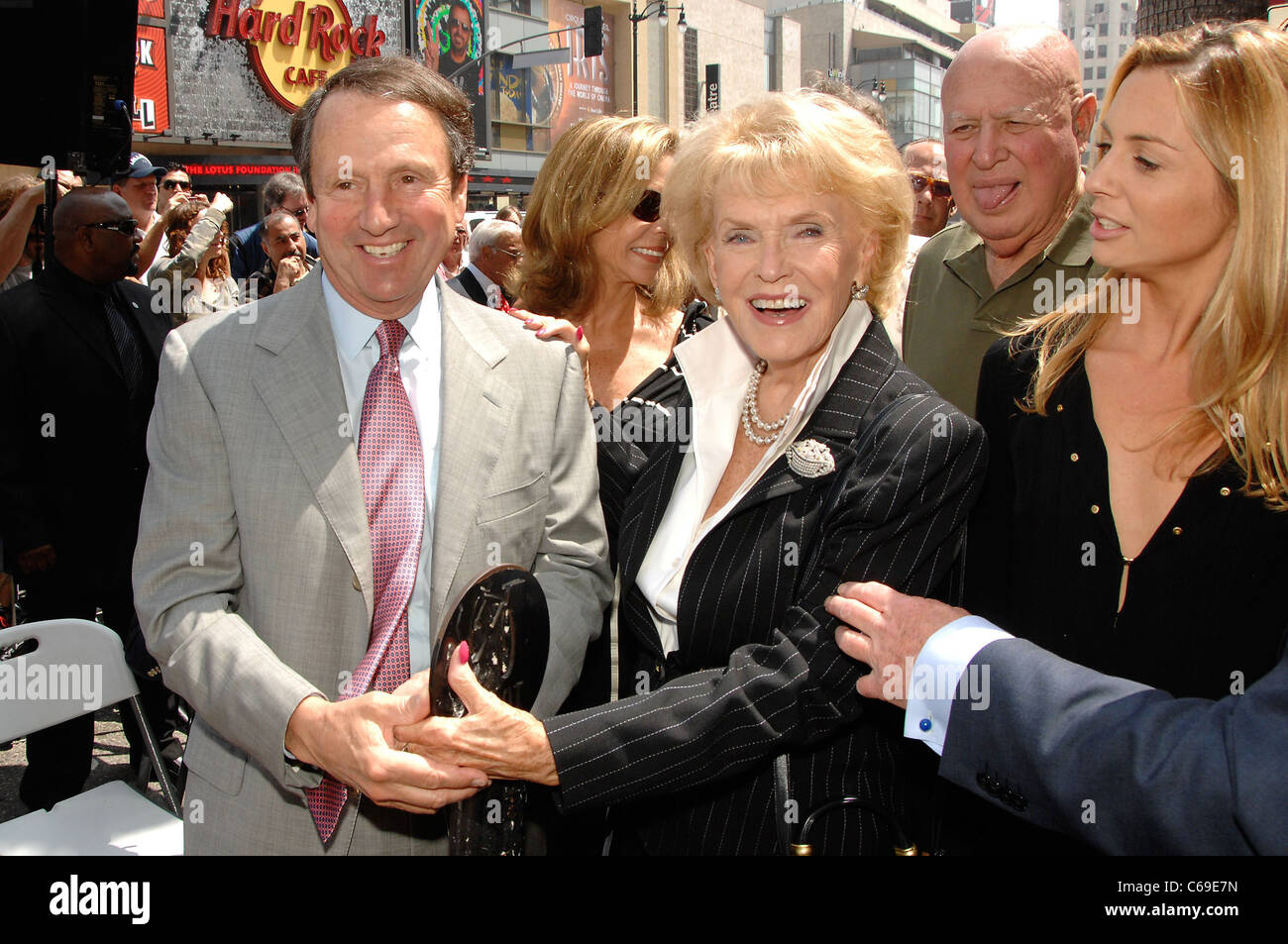 Jane Morgan at the induction ceremony for Star on the Hollywood Walk of ...
