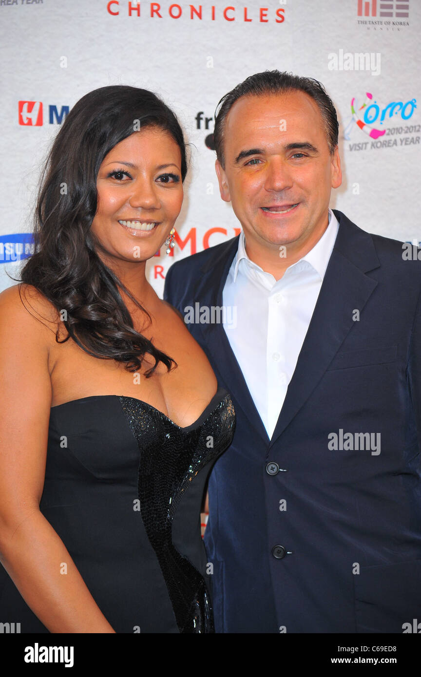 Marja Allen, Jean-Georges Vongerichten at arrivals for KIMCHI ...
